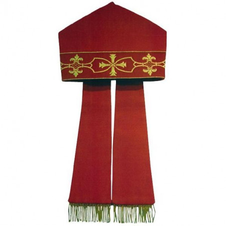 mitre coiffe liturgique couvre chef évêque cérémonie église catholique ...